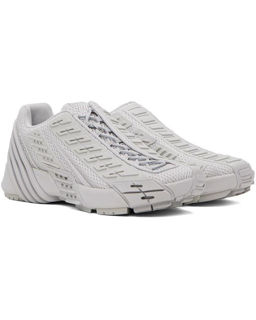 DIESEL Gray S-prototype V2 Sneakers in Black for Men | Lyst