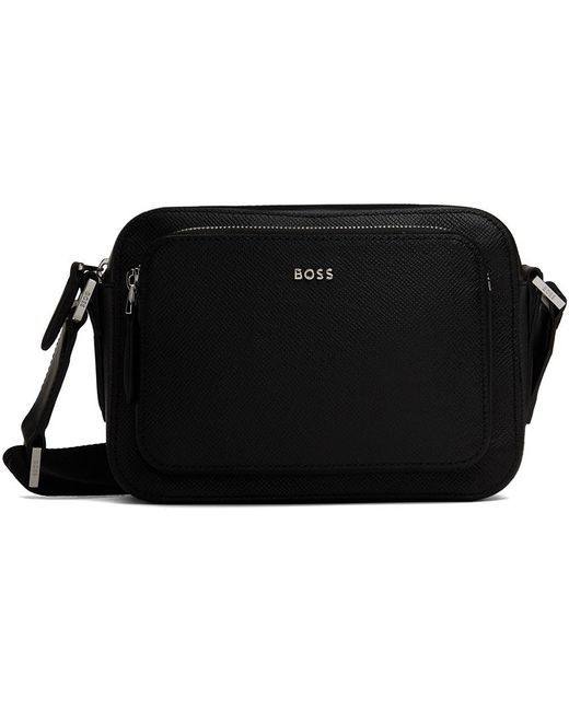 BOSS Moonstruck Messenger Bag in Black for Men | Lyst