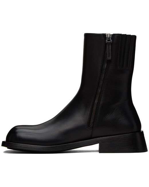 Marsèll Black Tello Boots | Lyst