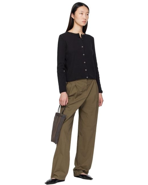 The Row Barn Mini Tote in Black | Lyst