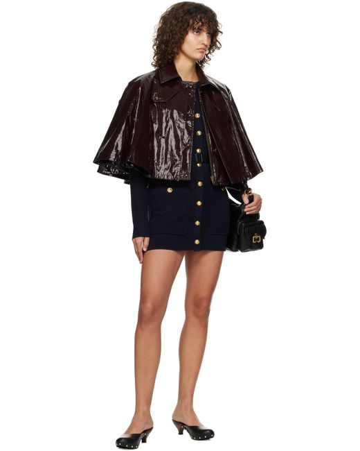 Chloé Short Cape Jacket | Lyst