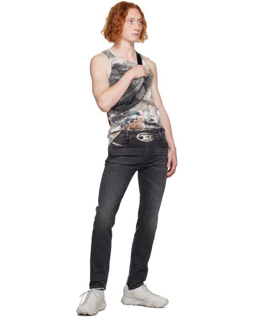 DIESEL Gray S-prototype V2 Sneakers in Black for Men | Lyst