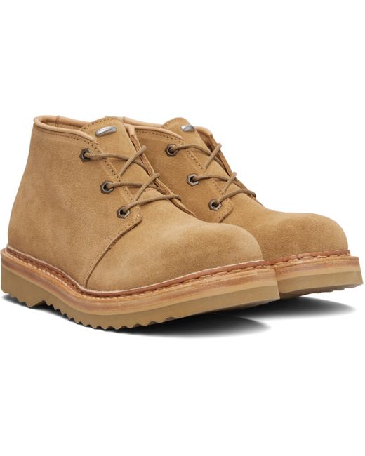 Our Legacy Tan Chukka Boots in Black for Men | Lyst