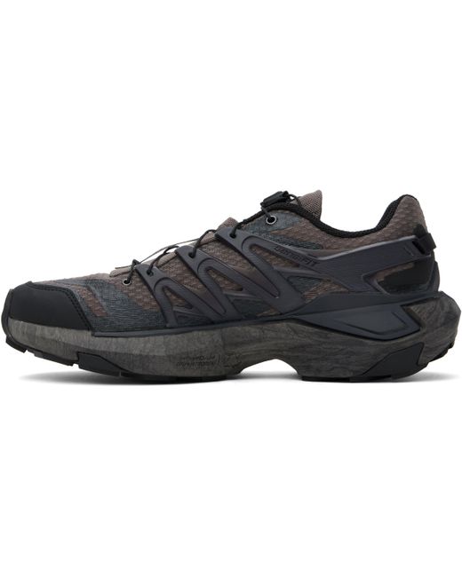 Salomon Taupe Xt Pu.Re Advanced Sneakers in Black | Lyst