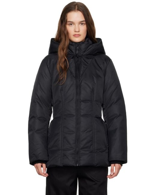 Mackage Alana Down Jacket in Black | Lyst UK