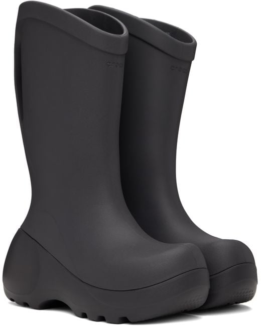 Crocs™ Hydra Chelsea Boots in Black for Men | Lyst