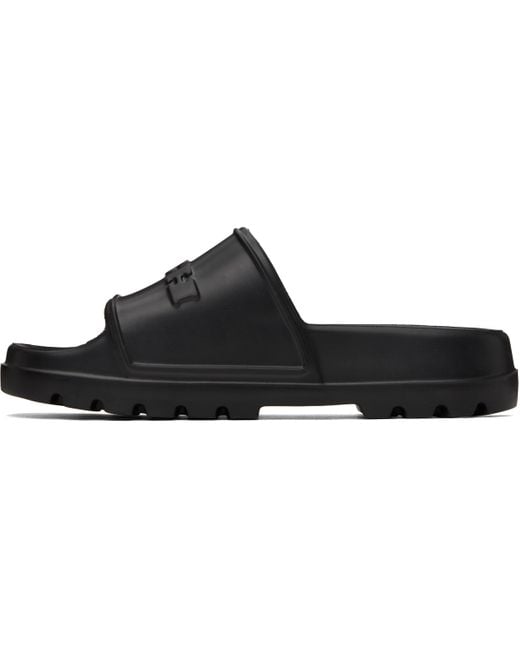 COACH Jesse Pool Slides in Black for Men | Lyst UK