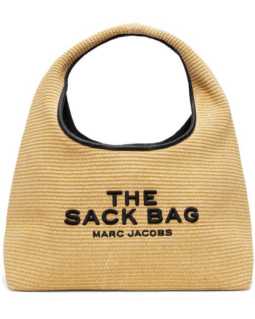 Marc Jacobs 'The Woven Sack Bag' Tote in Metallic | Lyst UK