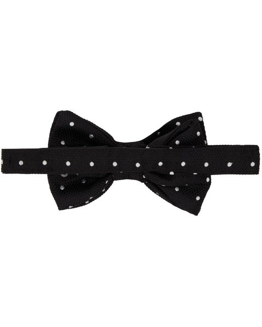 Tom Ford Polka Dot Bow Tie in Black for Men | Lyst UK