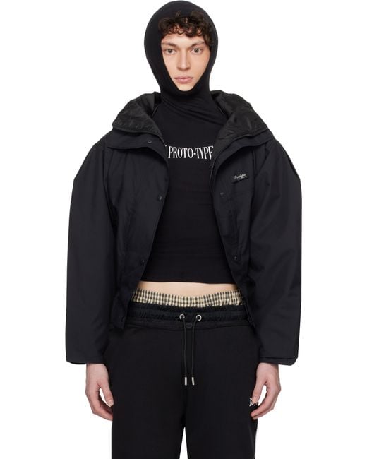 PROTOTYPES Upside-Down Jacket in Black for Men | Lyst