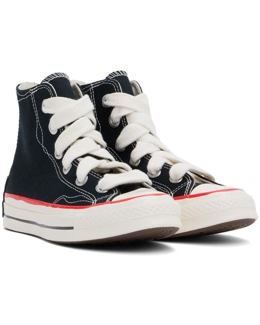 Converse Chuck 70 Sketch High Top Sneakers in Black for Men | Lyst