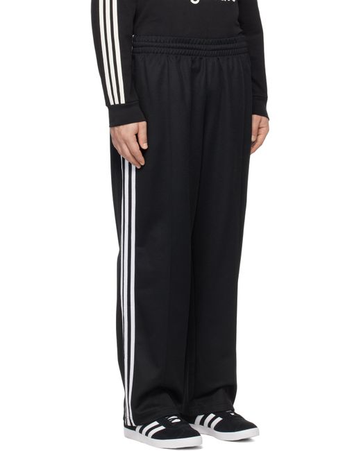 adidas Originals Adicolor Baggy Fit Firebird Track Pants in Black for Men | Lyst