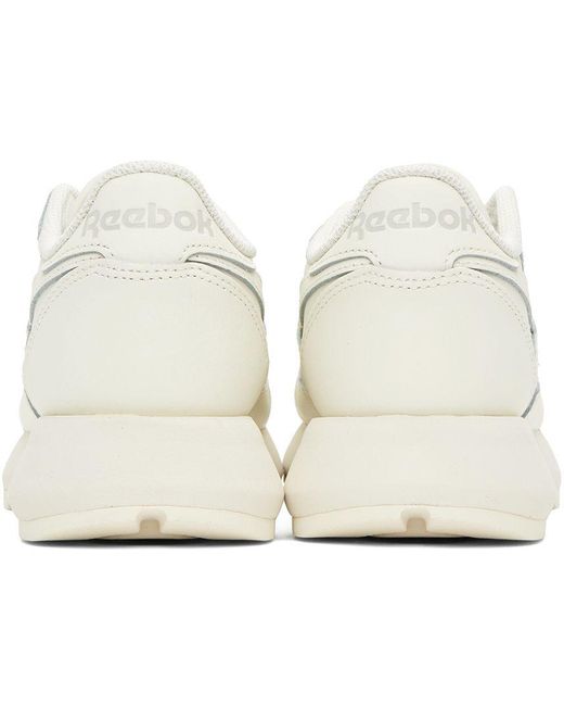 Reebok Off-white Classic Leather Sp Sneakers in Black | Lyst