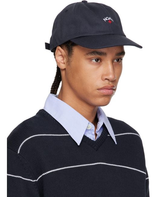 Noah Classic Core Logo 6-Panel Cap in Blue for Men | Lyst