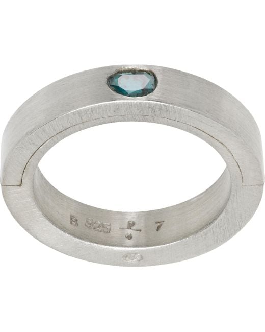 Parts Of 4 Sistema Diamond Ring in Metallic for Men | Lyst