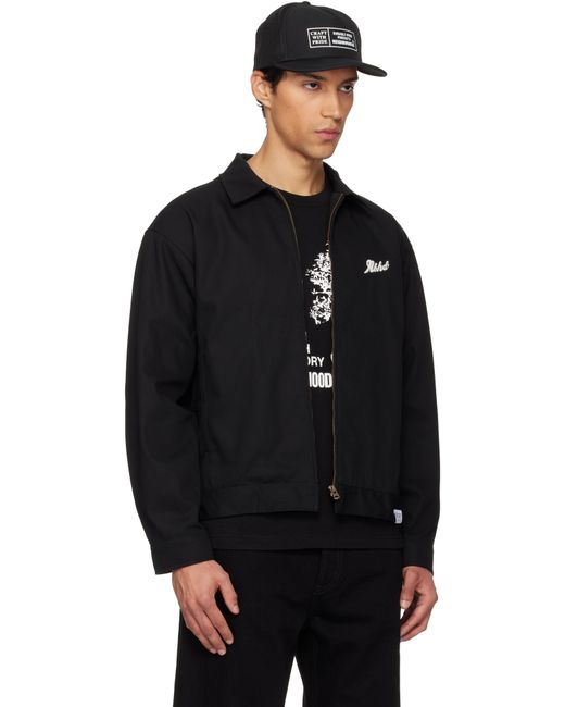 Neighborhood Zip Work Jacket in Black for Men | Lyst UK