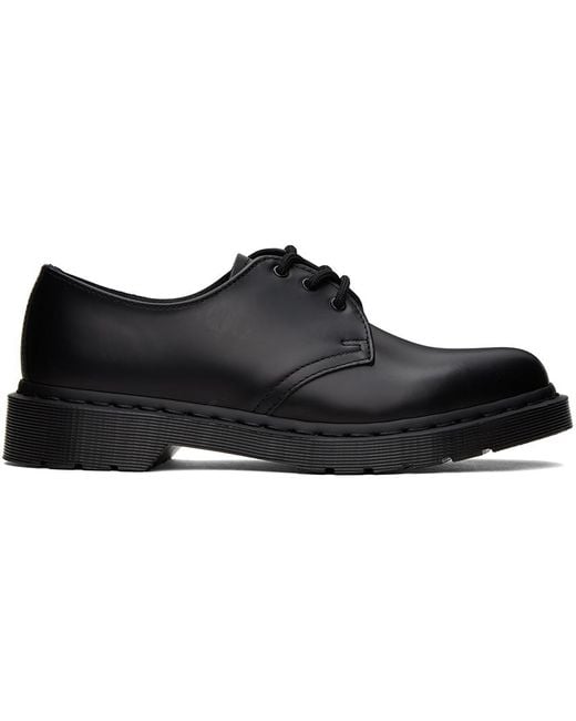 Dr. Martens 1461 Mono Smooth Leather Oxford Shoes Black | Lyst
