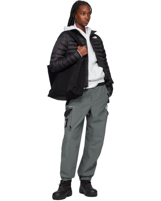 The North Face Circular Cotton Tote in Black | Lyst