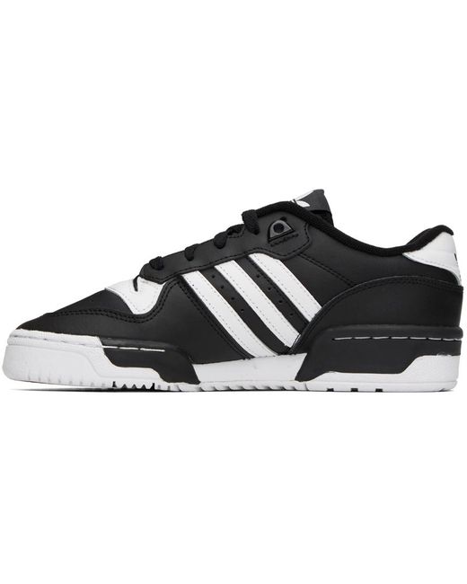 adidas Originals Black Rivalry Low Sneakers for Men | Lyst