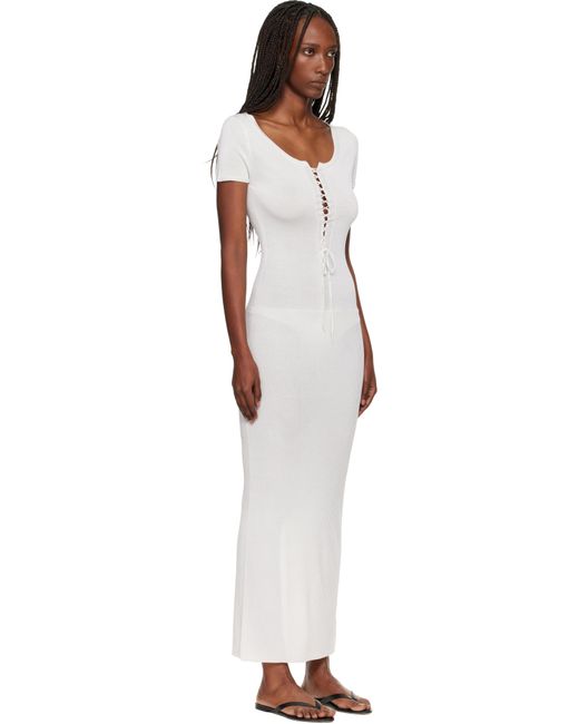 Judy Turner Off- Judson Maxi Dress in Black | Lyst UK