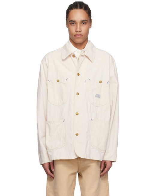 Polo Ralph Lauren Off- Twill Utility Jacket in Natural for Men | Lyst