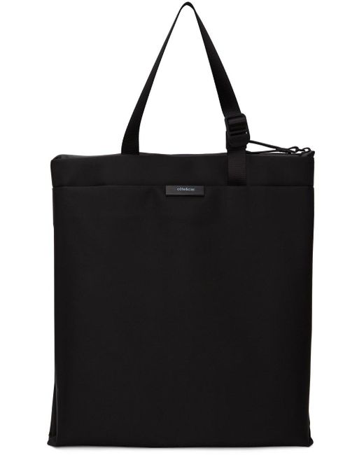 Côte&Ciel Synthetic Black Salm Sleek Tote Bag for Men - Lyst