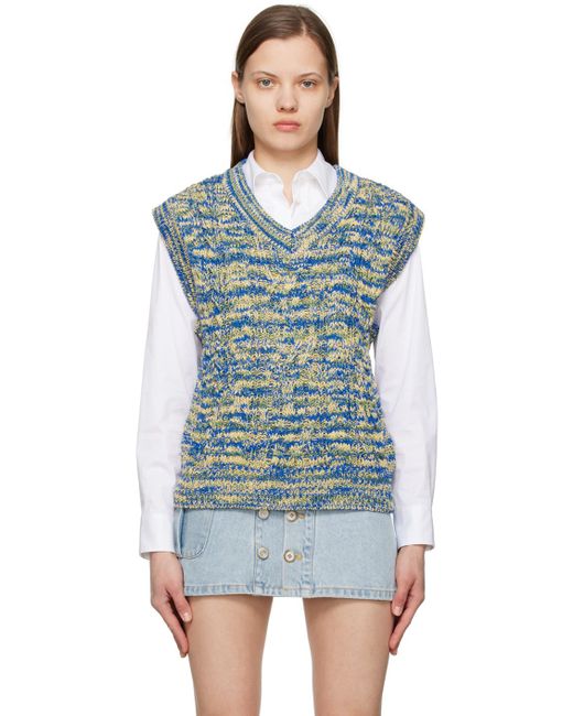ANDERSSON BELL Otreto Vest in Blue | Lyst UK
