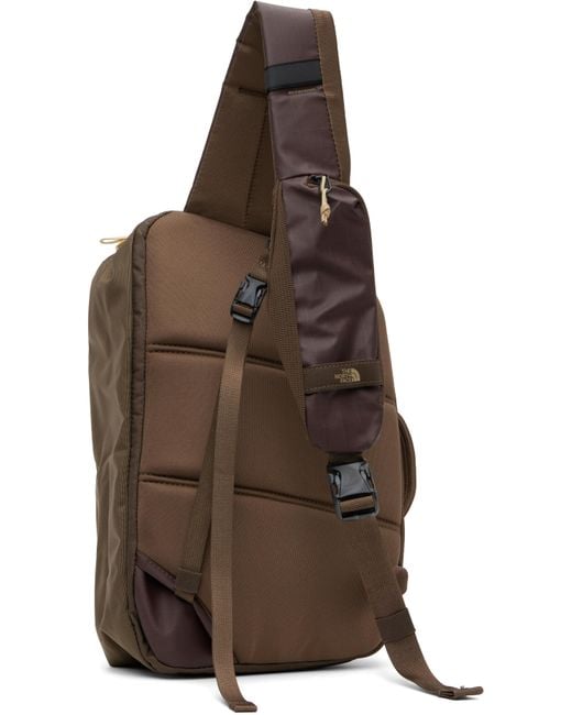 The North Face Base Camp Voyager Sling Bag in Brown for Men | Lyst