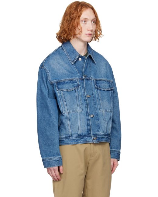 Studio Nicholson Stein Denim Jacket in Blue for Men | Lyst