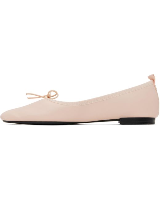 Repetto Garance Square Toe Ballerina Flats in Black | Lyst
