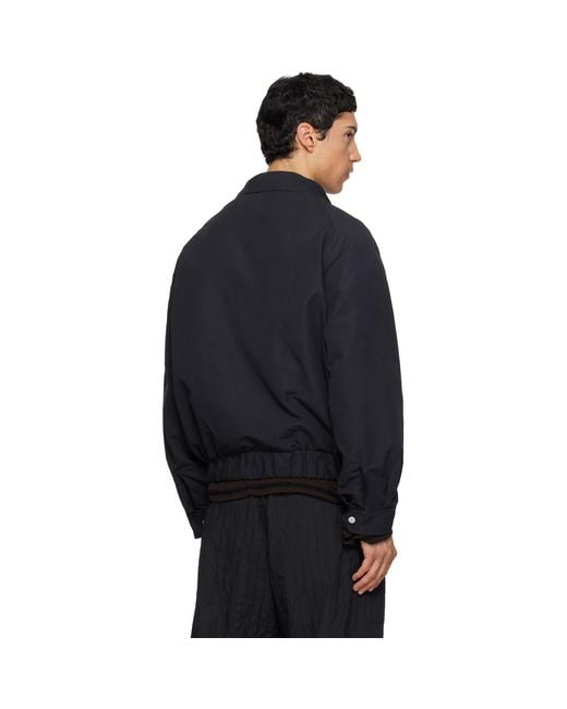 Song For The Mute Flight Jacket in Blue for Men | Lyst