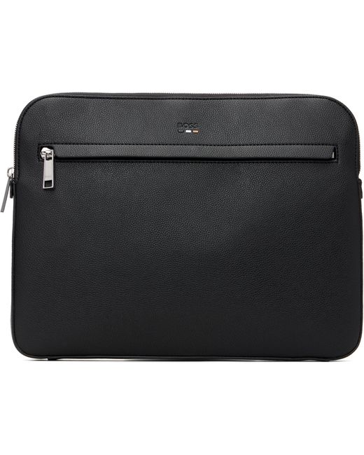 BOSS Emed-Logo Laptop Bag in Black for Men | Lyst UK