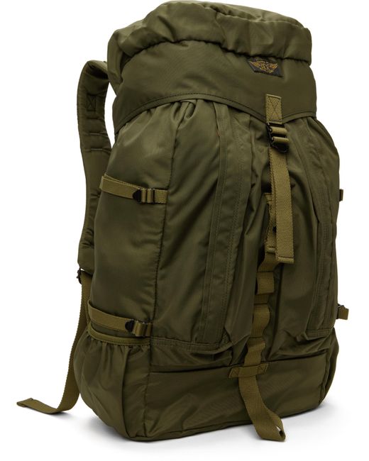 RRL Nylon Canvas Utility Backpack in Green for Men | Lyst