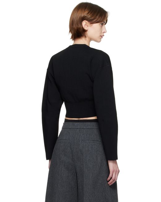 Wardrobe NYC Matte Cardigan in Black | Lyst