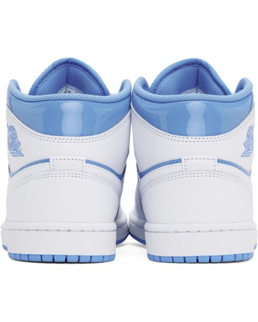 Nike Air Jordan 1 Mid Se Sneakers in Blue for Men | Lyst