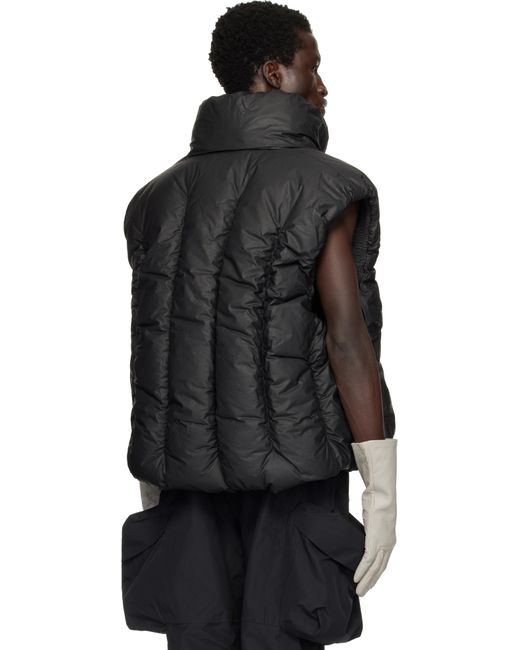 DingYun Zhang Swollen Reversible Down Vest in Black for Men | Lyst