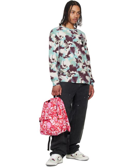 A Bathing Ape New Abc Milo All Friends Medium Backpack in Red for Men ...