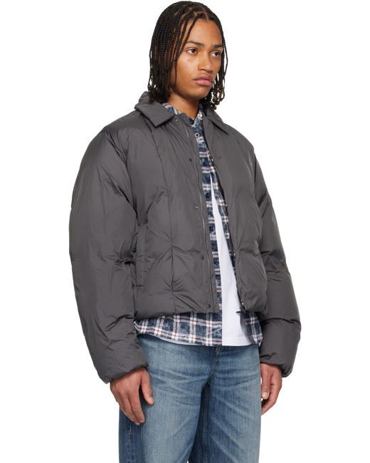 Dime Pleated Puffer Jacket in Black for Men | Lyst UK