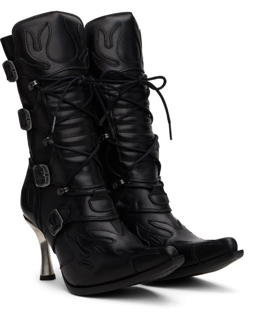 Vetements New Rock Edition Rockstar Boots in Black | Lyst UK
