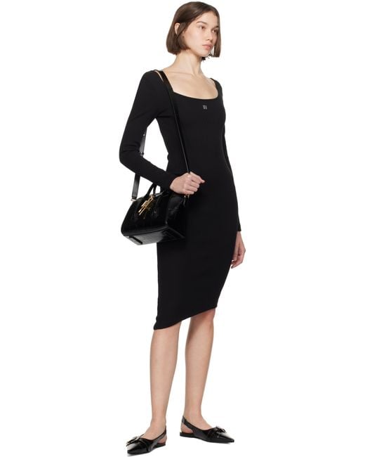 Givenchy Mini Antigona Lock Bag in Black | Lyst