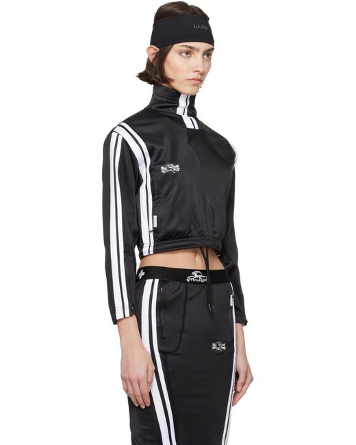 PROTOTYPES Upcycled Upside Down Zip Up Sweatshirt in Black | Lyst