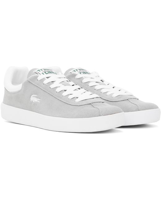 Lacoste Baseshot Transluscent Sole Sneakers in Black for Men | Lyst