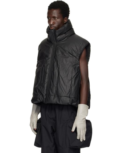 DingYun Zhang Swollen Reversible Down Vest in Black for Men | Lyst