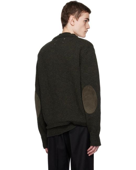 Maison margiela elbow outlet patch sweater Maison margiela elbow outlet patch sweater