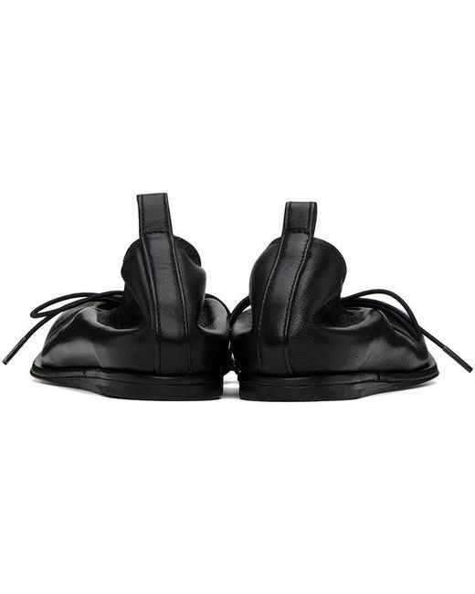 Simone Rocha Heart Toe Ballerina Flats in Black | Lyst