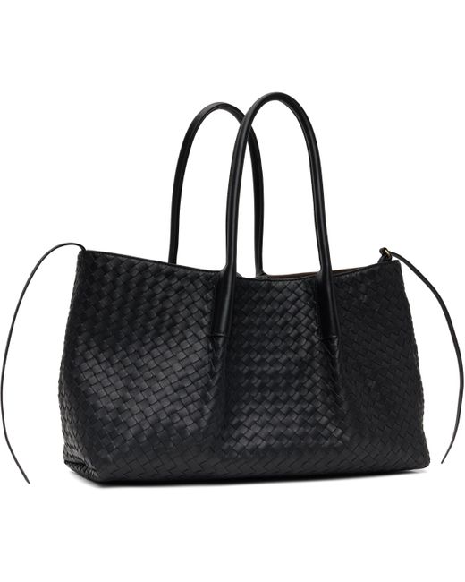 Bottega Veneta Pinacoteca Reversible Tote in Black | Lyst