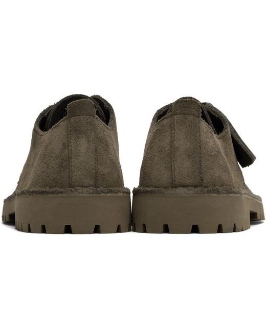 Clarks Desert Rock Lo Derbys in Black for Men | Lyst