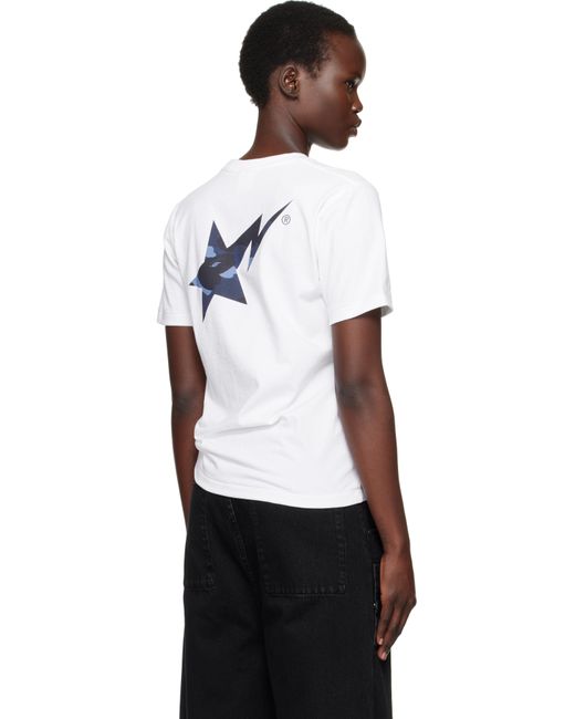 A Bathing Ape Color Camo Sta Logo T-Shirt in Black | Lyst
