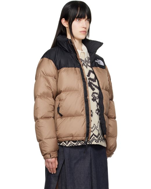 The North Face Tan 1996 Retro Nuptse Down Jacket in Blue | Lyst