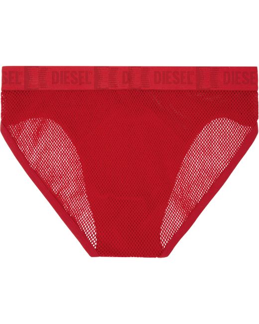 DIESEL Savage X Fenty Edition String & Lace Briefs in Red for Men | Lyst